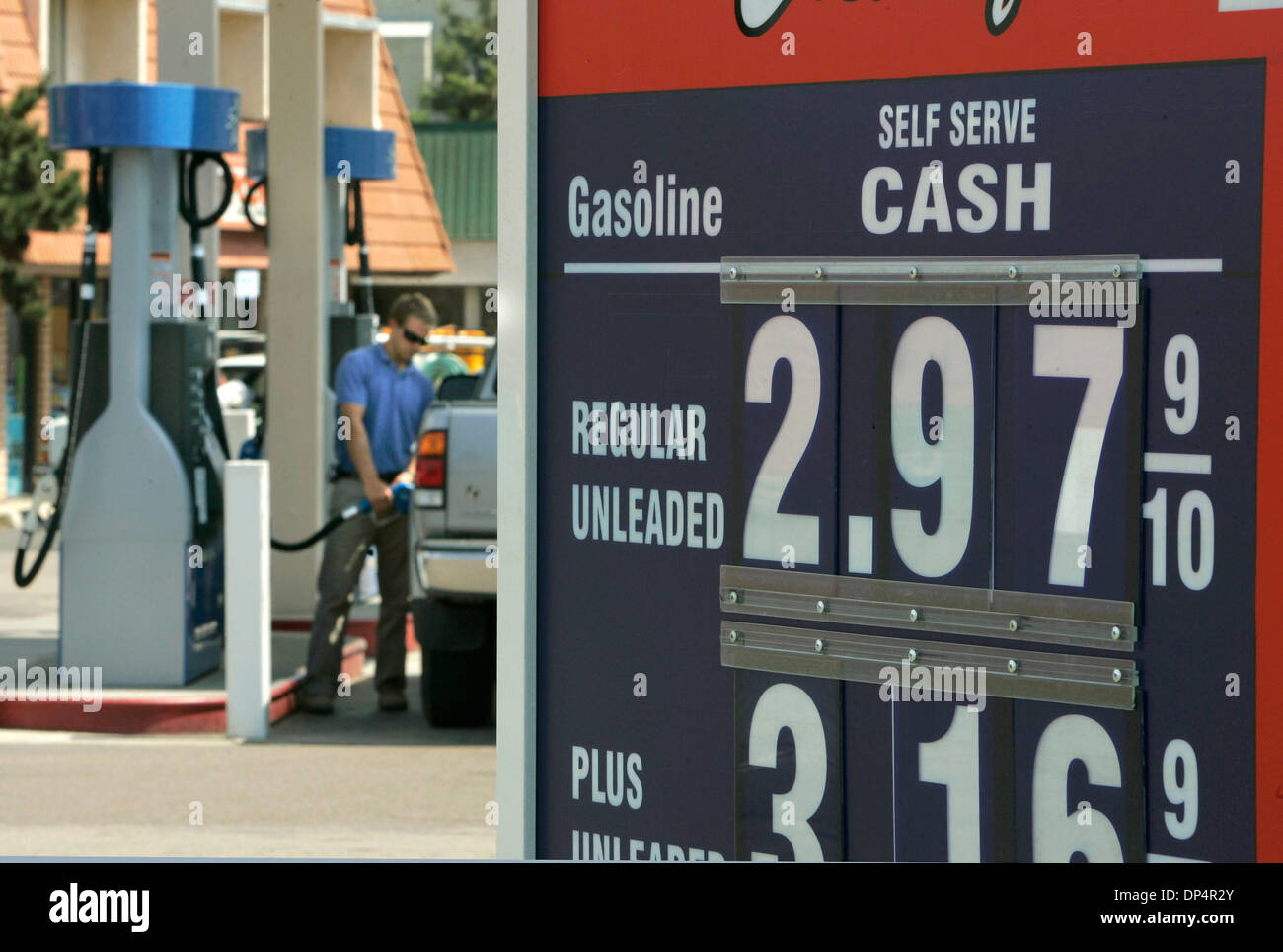 Aug 22, 2006; Escondido, California, USA; At the Sun Valley Fuel gas ...