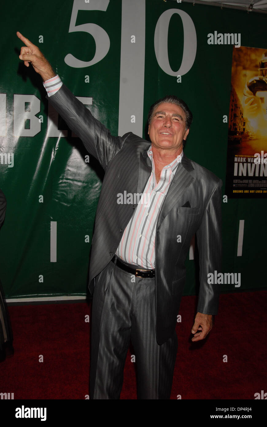 Aug 23, 2006; New York, NY, USA; VINCE PAPALE at the 'Invincible' New ...