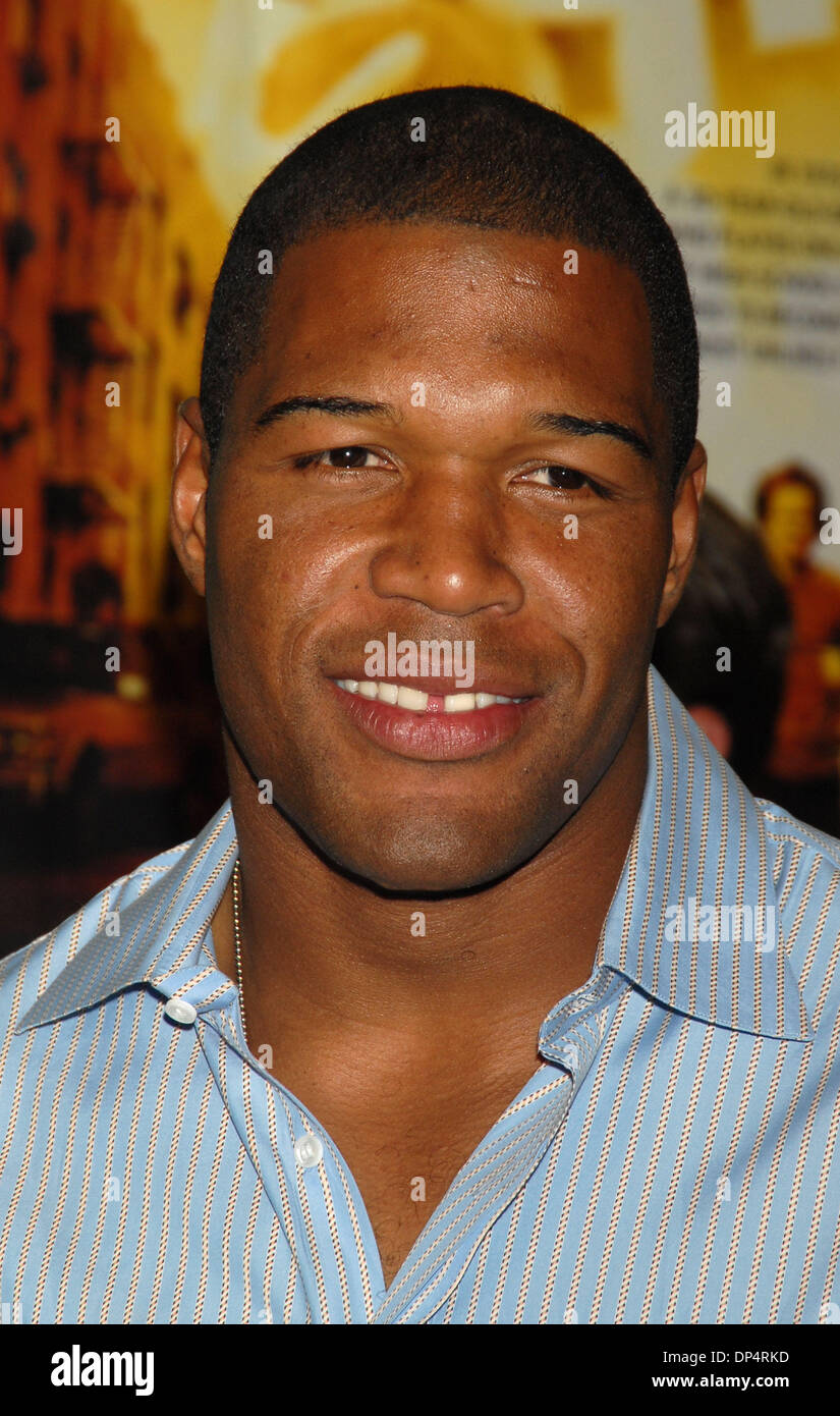 Aug 23, 2006; New York, NY, USA; MICHAEL STRAHAN at the 'Invincible ...