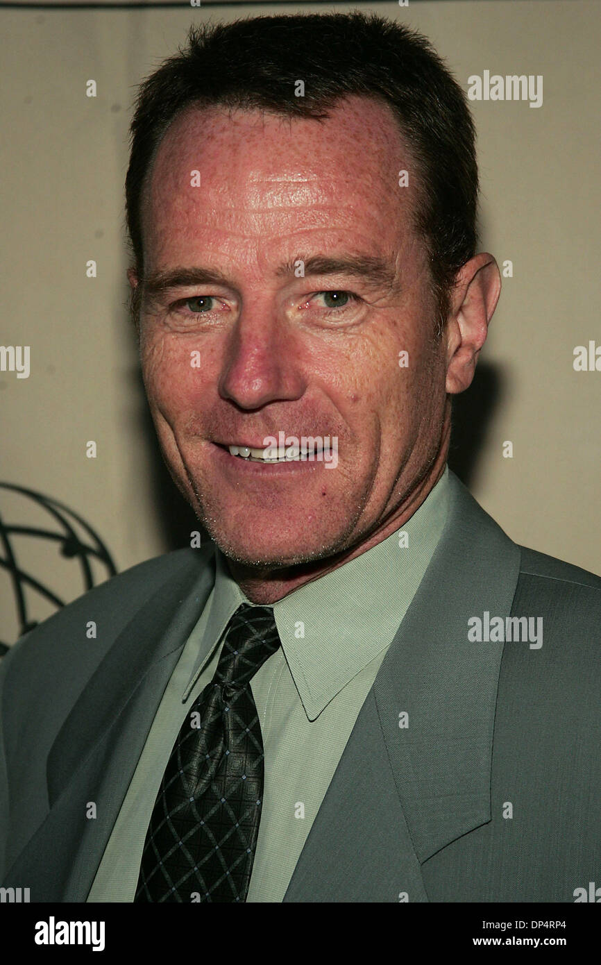 Aug 23, 2006; Los Angeles, CA, USA; Actor BYRAN CRANSTON during ...