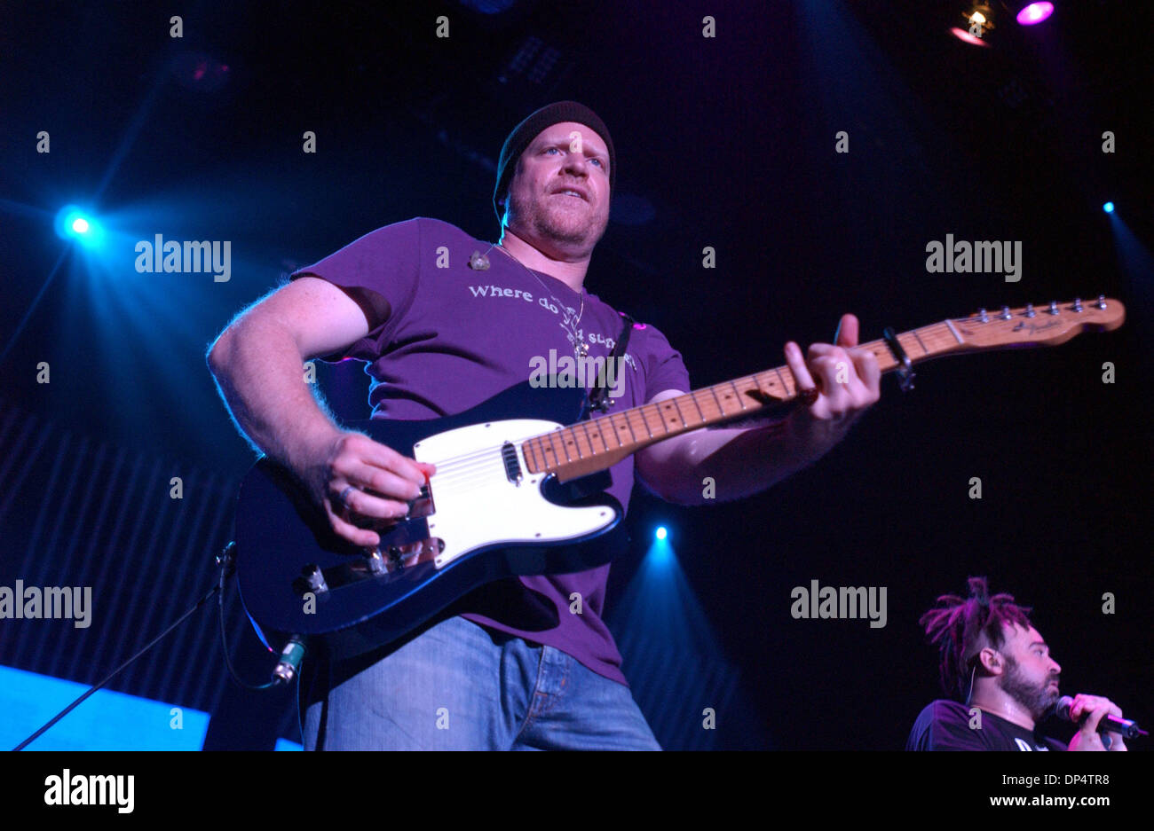 Aug 23, 2006; Raleigh, NC, USA; Guitarist DAN VICKREY and band COUNTING ...