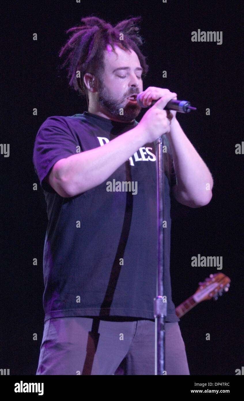 Aug 23, 2006; Raleigh, NC, USA; Lead singer ADAM DURITZ and band ...