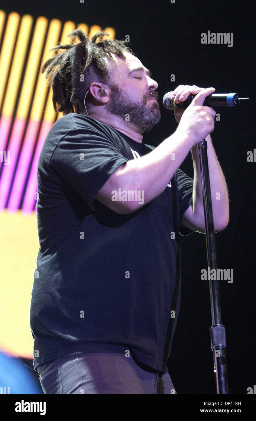 Aug 23, 2006; Raleigh, NC, USA; Lead singer ADAM DURITZ and band ...