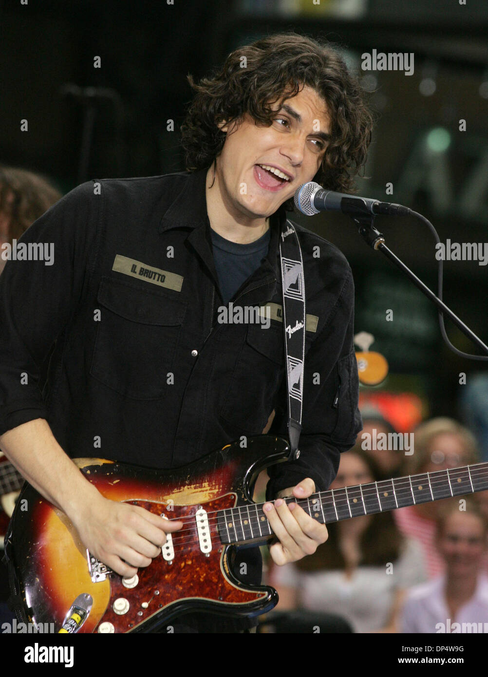 Aug 25 2006; New York, NY, USA; Singer JOHN MAYER performs on the ...