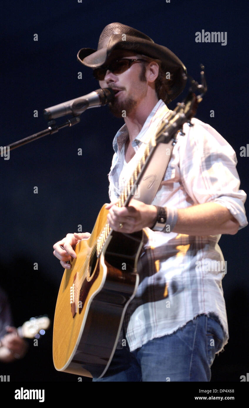 Aug 26, 2006; Winterville, NC, USA; Musician BRIAN McCOMAS performs ...