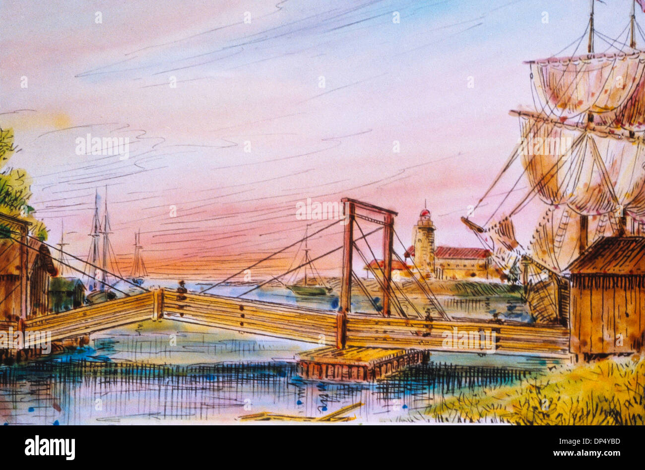 Chicago over the water hi-res stock photography and images - Alamy