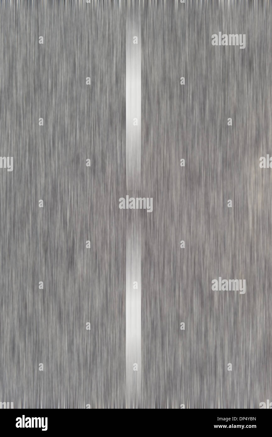 A close up shot of road markings Stock Photo - Alamy