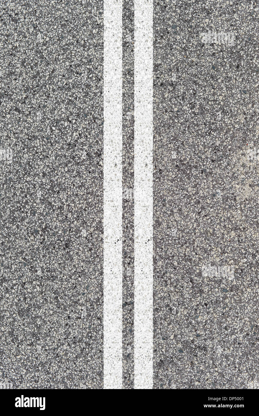 A close up shot of road markings Stock Photo - Alamy
