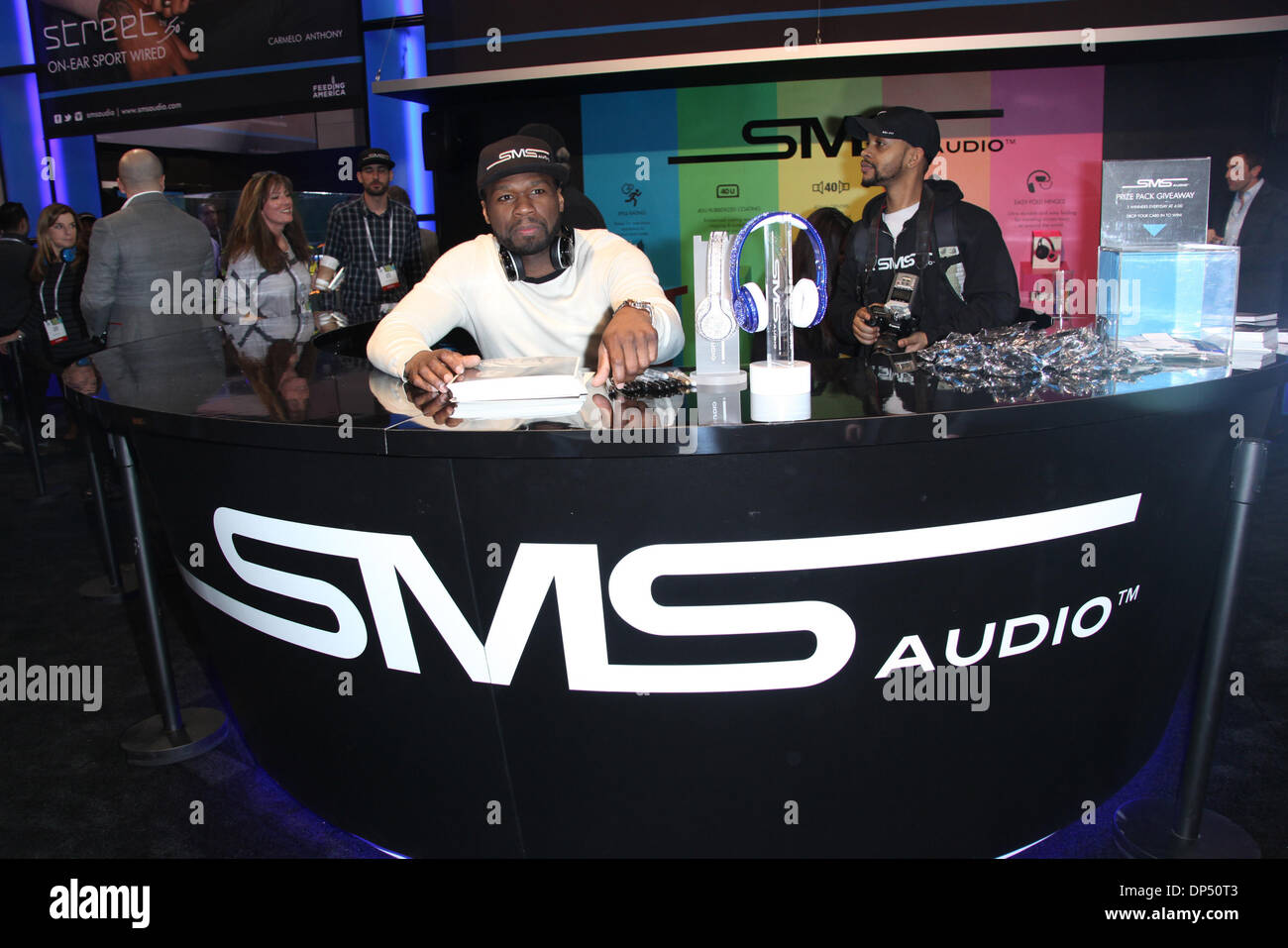 Las Vegas, Nevada, USA. 7th Jan, 2014. Rapper 50 Cents signs attends an ...