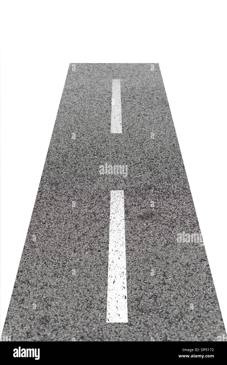 A close up shot of road markings Stock Photo - Alamy