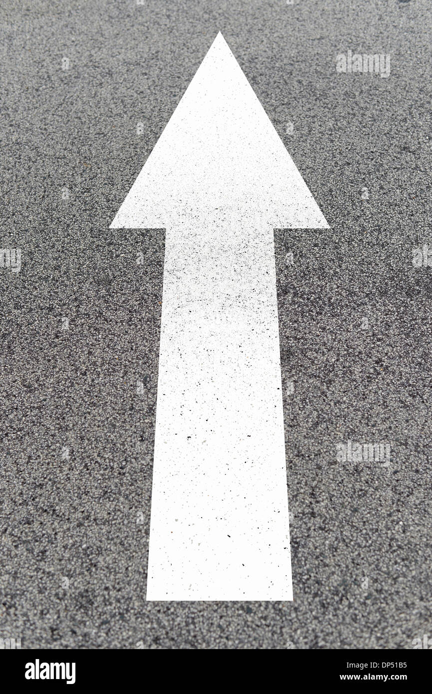 A close up shot of road markings Stock Photo - Alamy