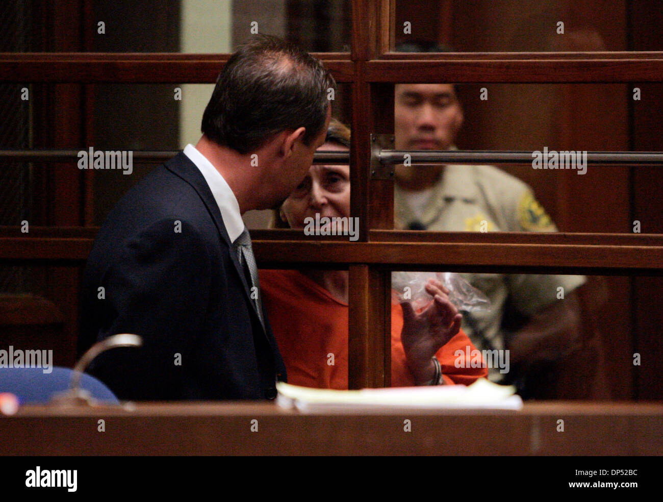 Aug 29, 2006; Los Angeles, CA, USA; Arraignment for two women in their ...
