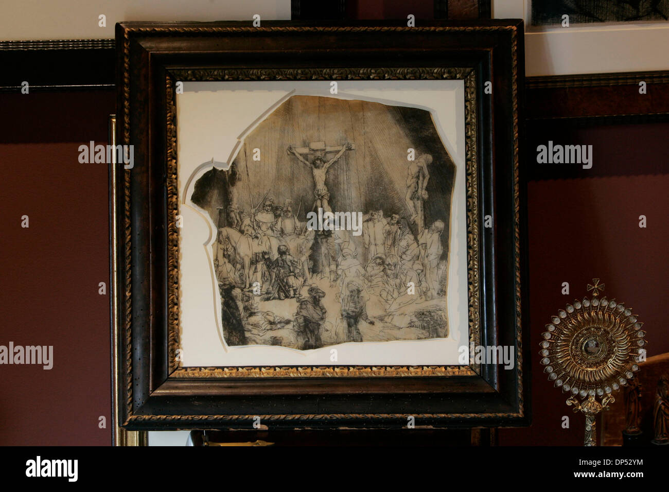 The three crosses by rembrandt hi-res stock photography and images - Alamy