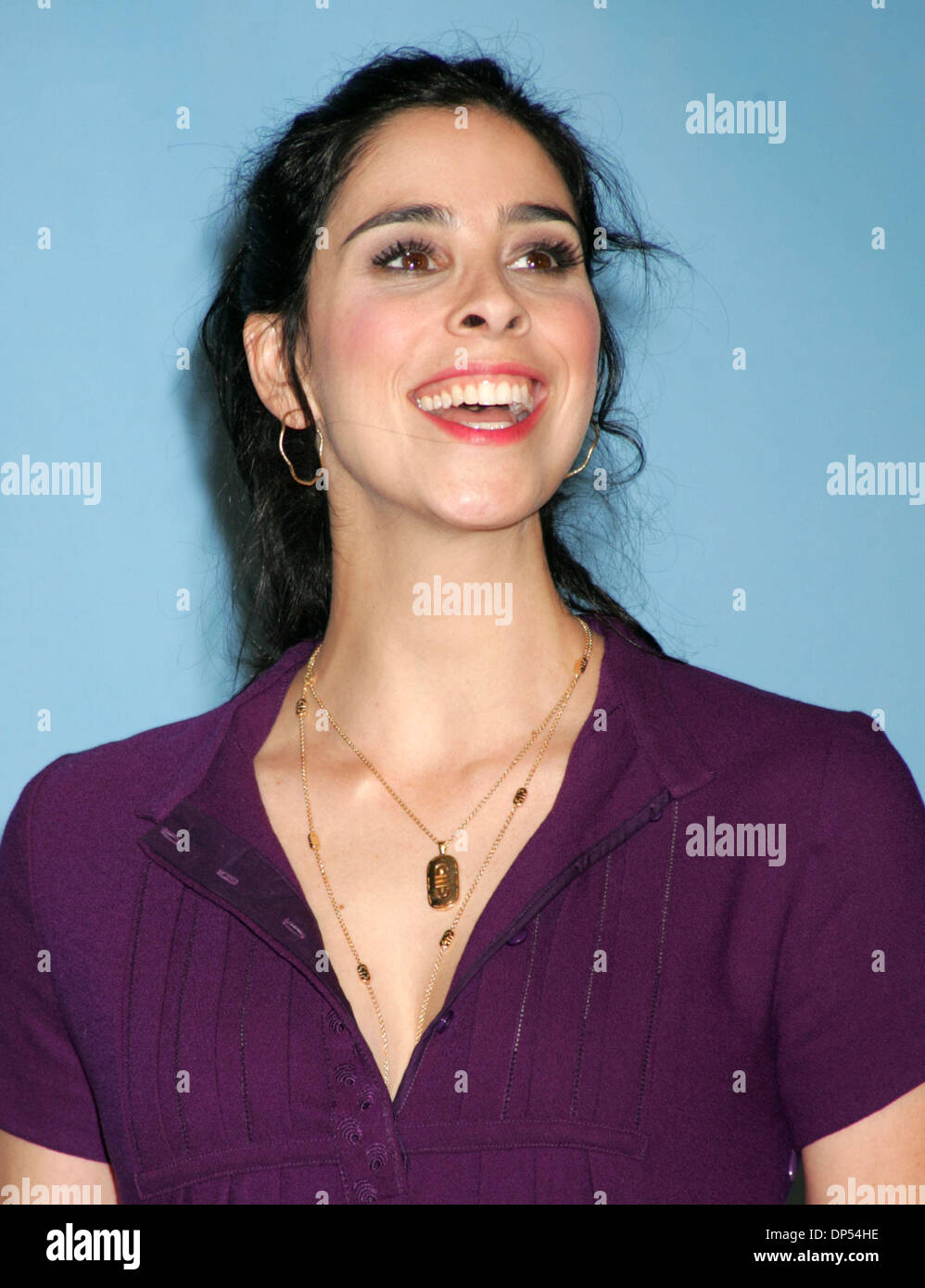 Aug 31, 2006; New York, NY, USA; Comedian SARAH SILVERMAN poses for ...