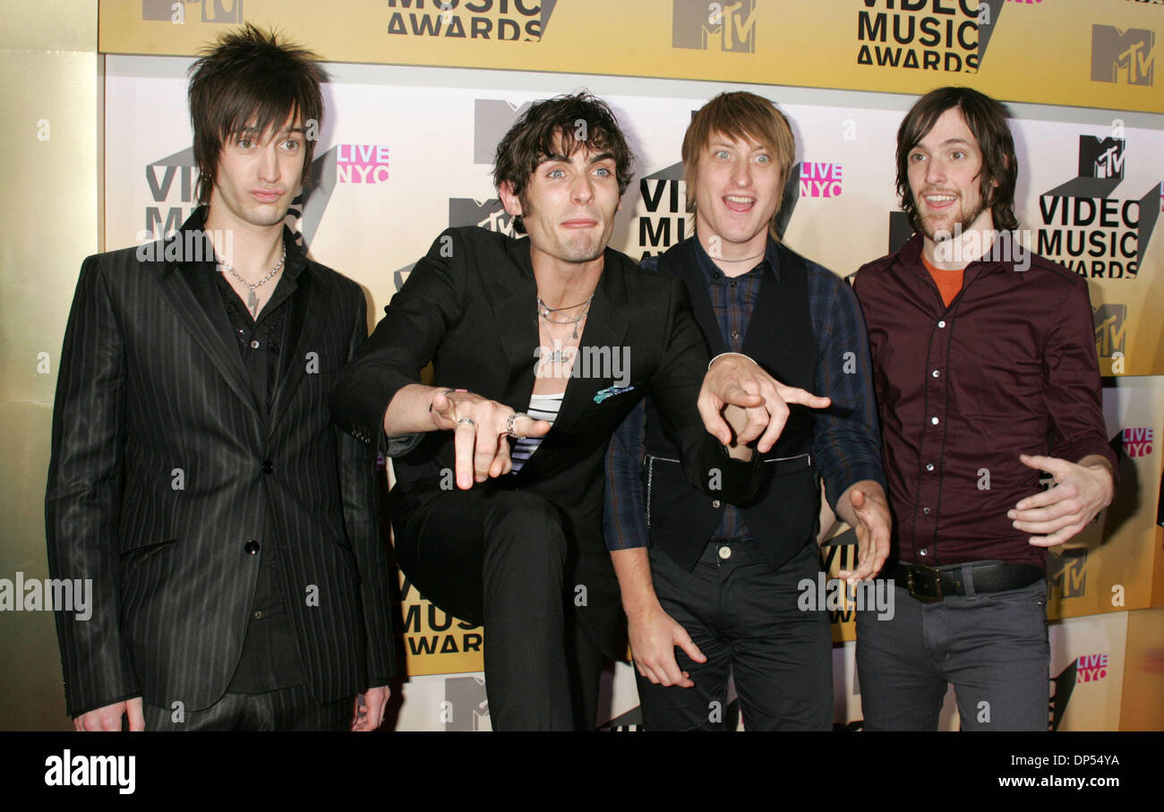 Aug 31, 2006; New York, NY, USA; THE ALL AMERICAN REJECTS at the ...