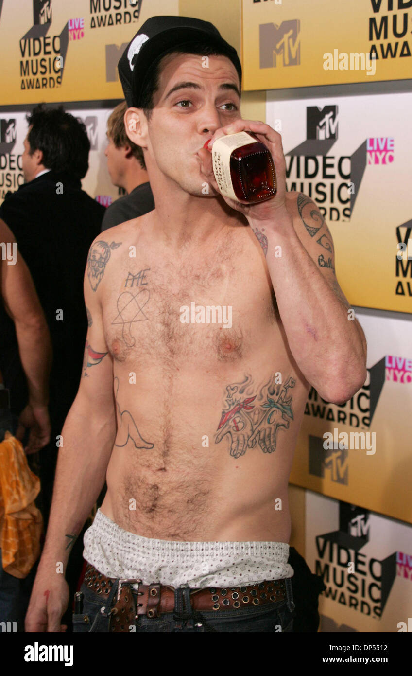 Aug 31, 2006; New York, NY, USA; STEVE-O of 'JACKASS' at the arrivals ...