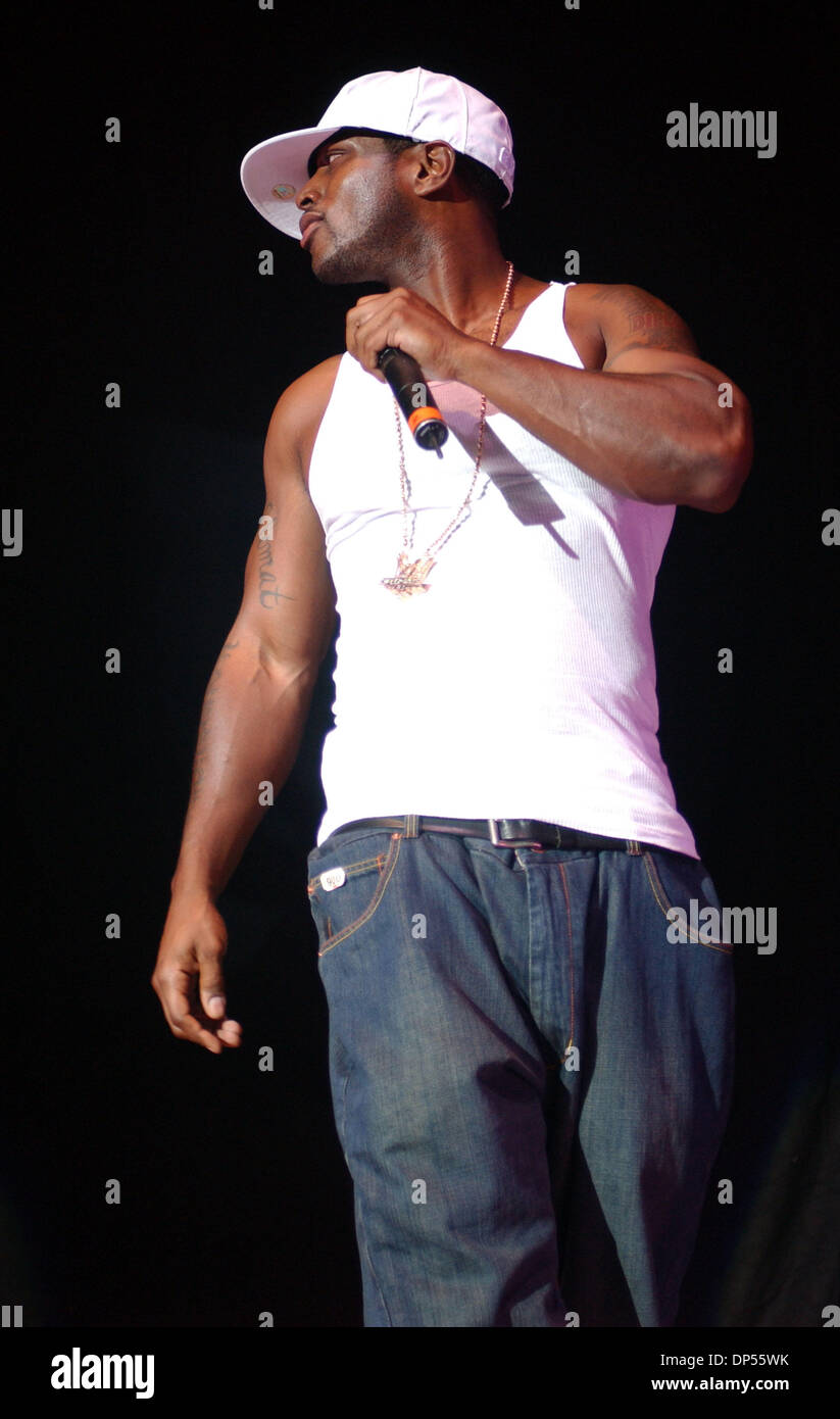 Sep 03, 2006; Raleigh, NC, USA; Rap Artist FREAKY ZEAKY performs with ...