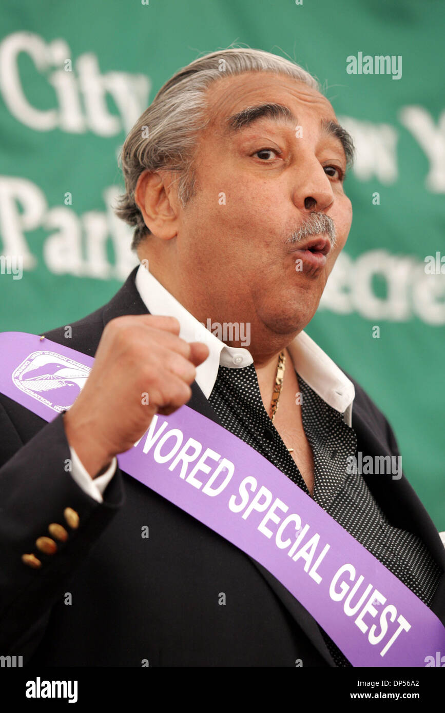 Sep 04, 2006; Brooklyn, New York, USA; U.S. Representative CHARLES B ...