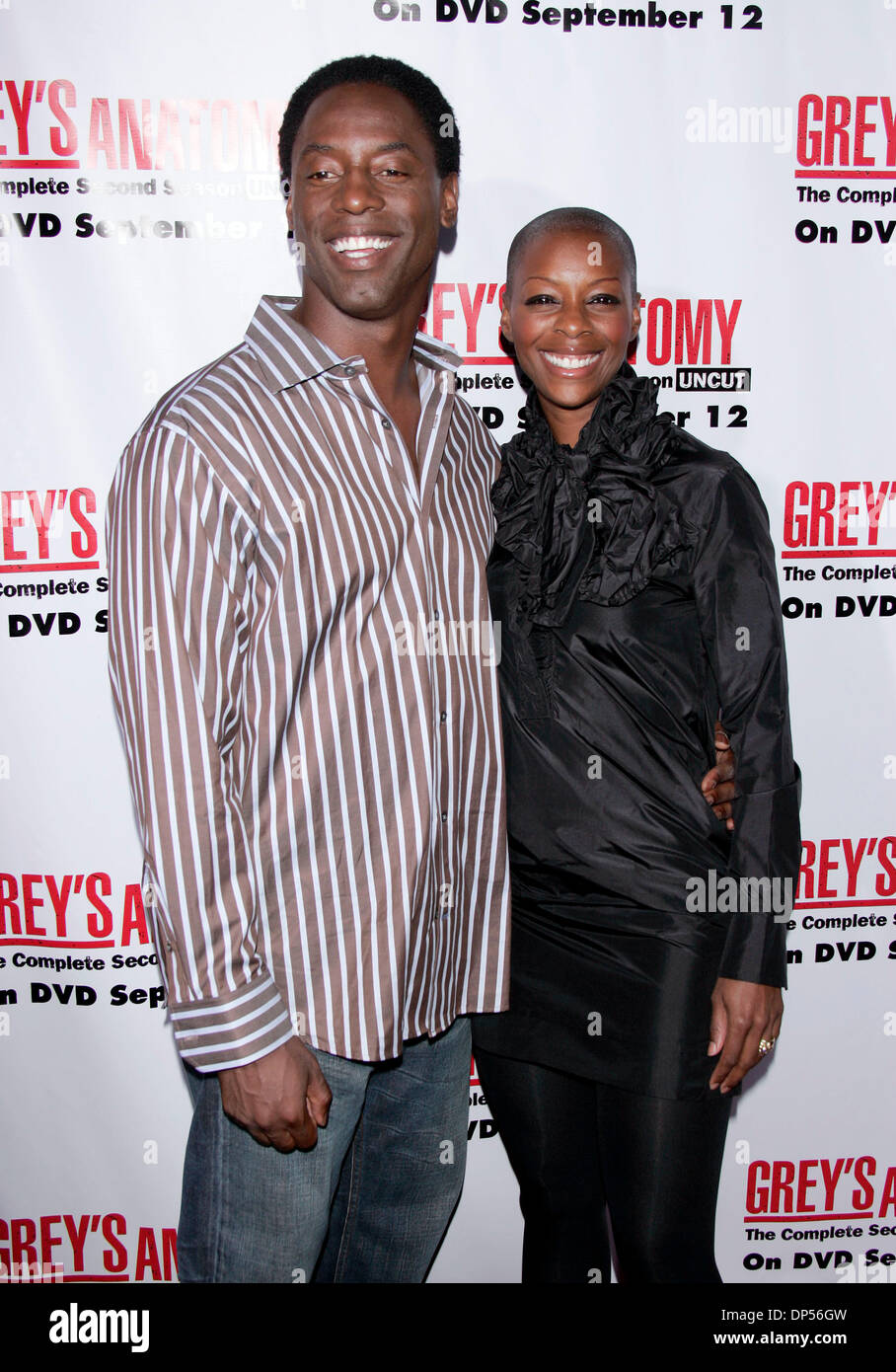 Sep 5, 2006; Hollywood, California, USA; Actor ISAIAH WASHINGTON & wife ...