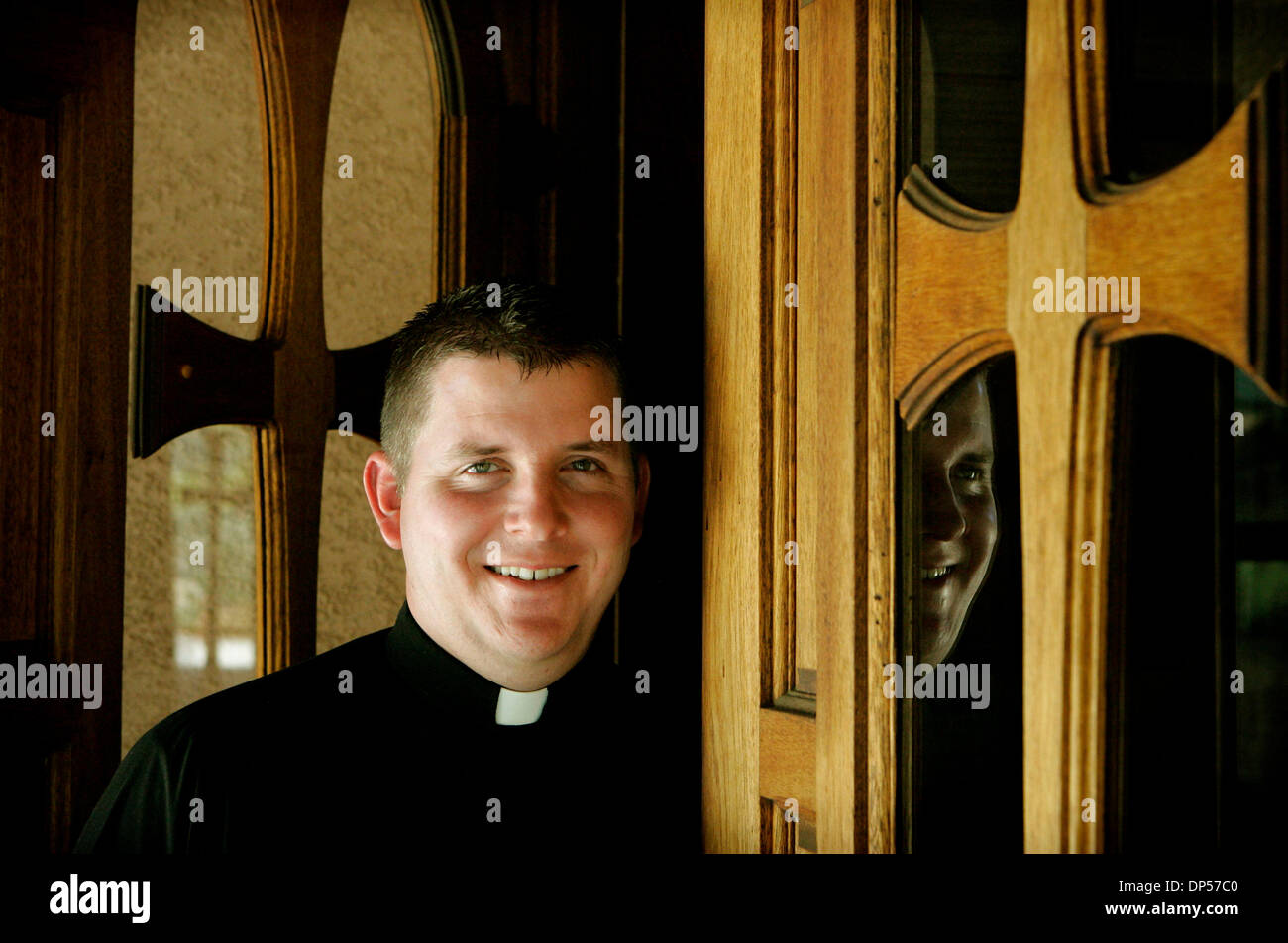 Sep 06, 2006; Valley Center, CA, USA; Pastor JEFF CAITHAMER posed for a ...