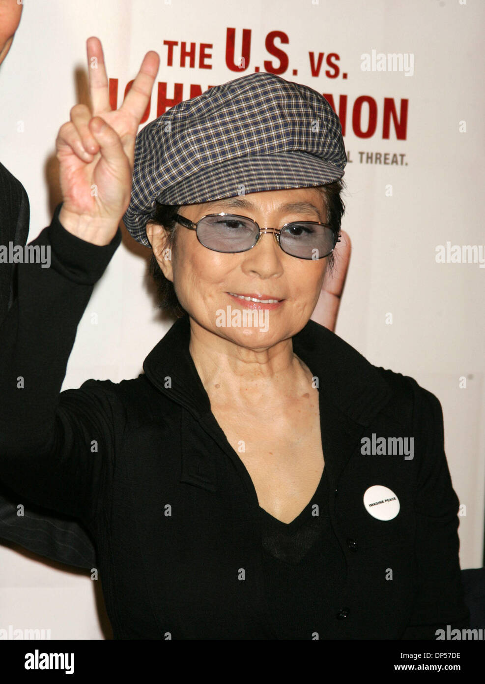 Sep 06, 2006; New York, NY, USA; Singer/artist YOKO ONO at a press ...