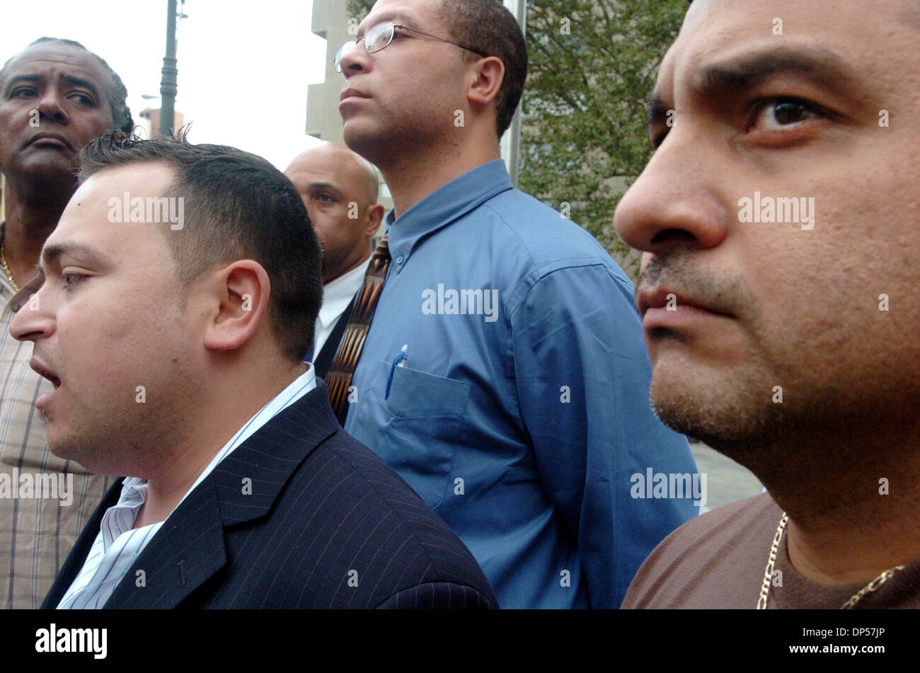 Sep 06, 2006; Manhattan, NY, USA; Former U.S. Army soldiers HERBERT ...