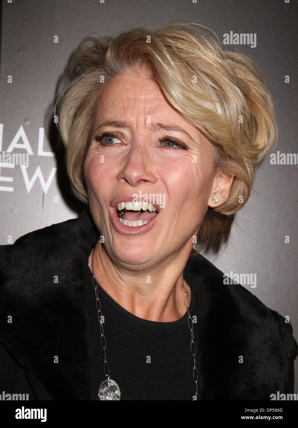 New York, New York, USA. 7th Jan, 2014. Actress EMMA THOMPSON attends ...