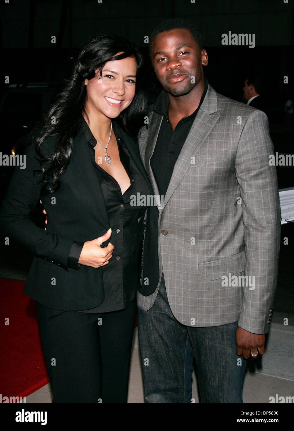 Sep 7, 2006; Beverly Hills, California, USA; Actor DEREK LUKE & wife ...