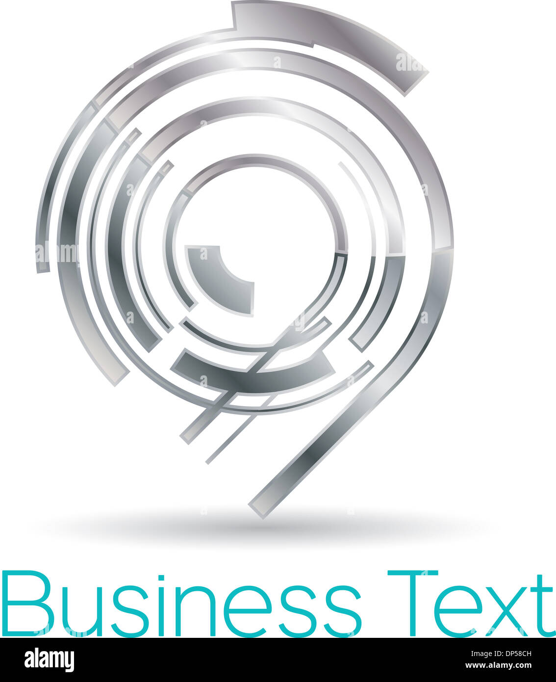 Silver circle with type hi-res stock photography and images - Alamy