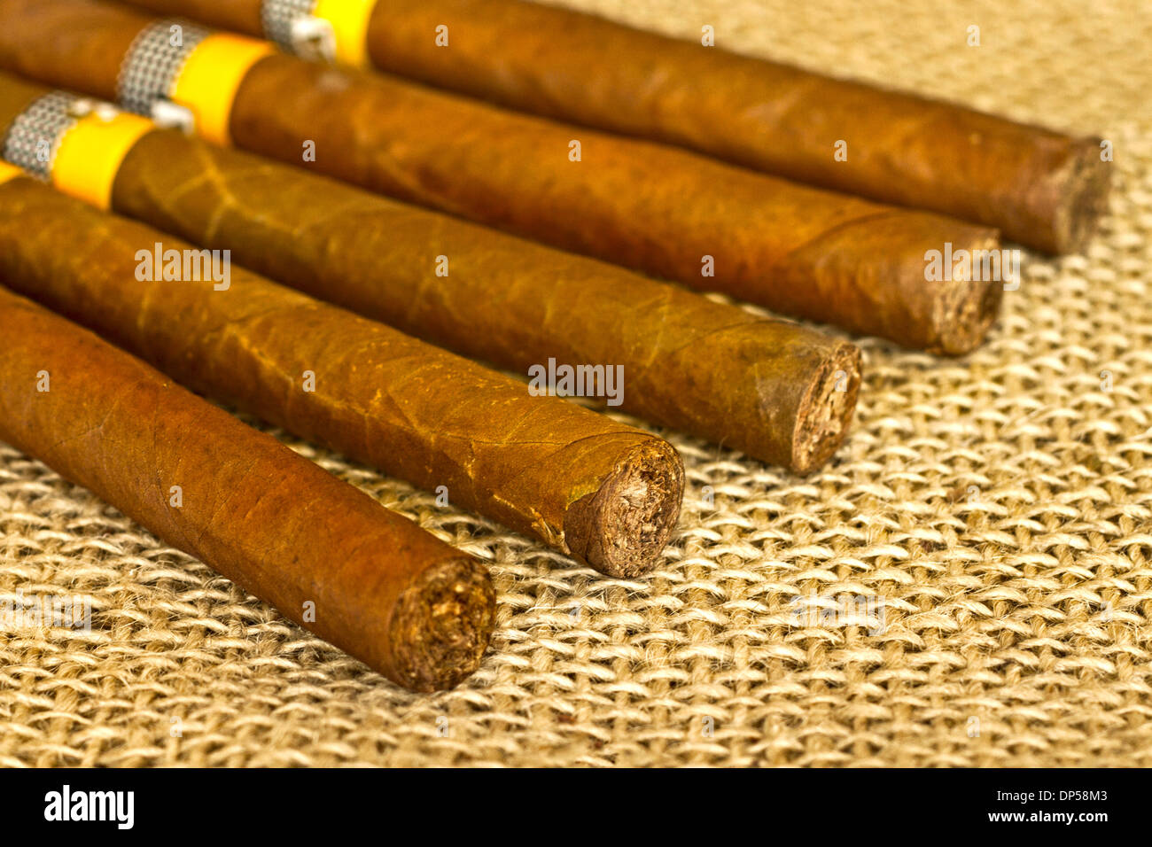Havana cigar texture hi-res stock photography and images - Alamy