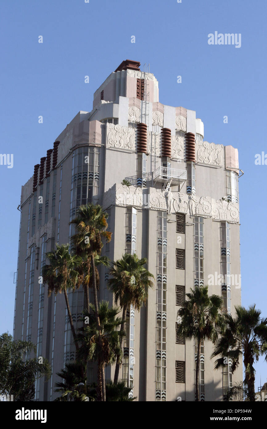 Sep 07, 2006; Hollywood, CA, USA; Designed in 1929 by architect Leland ...