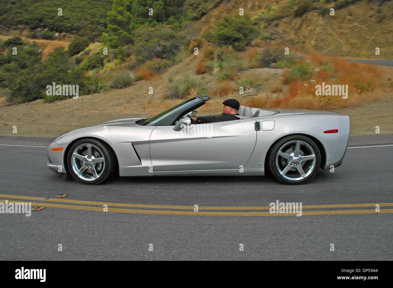 Sep 08, 2006; Los Angeles, CA, USA; 2006 C6 Corvette Convertible Action ...