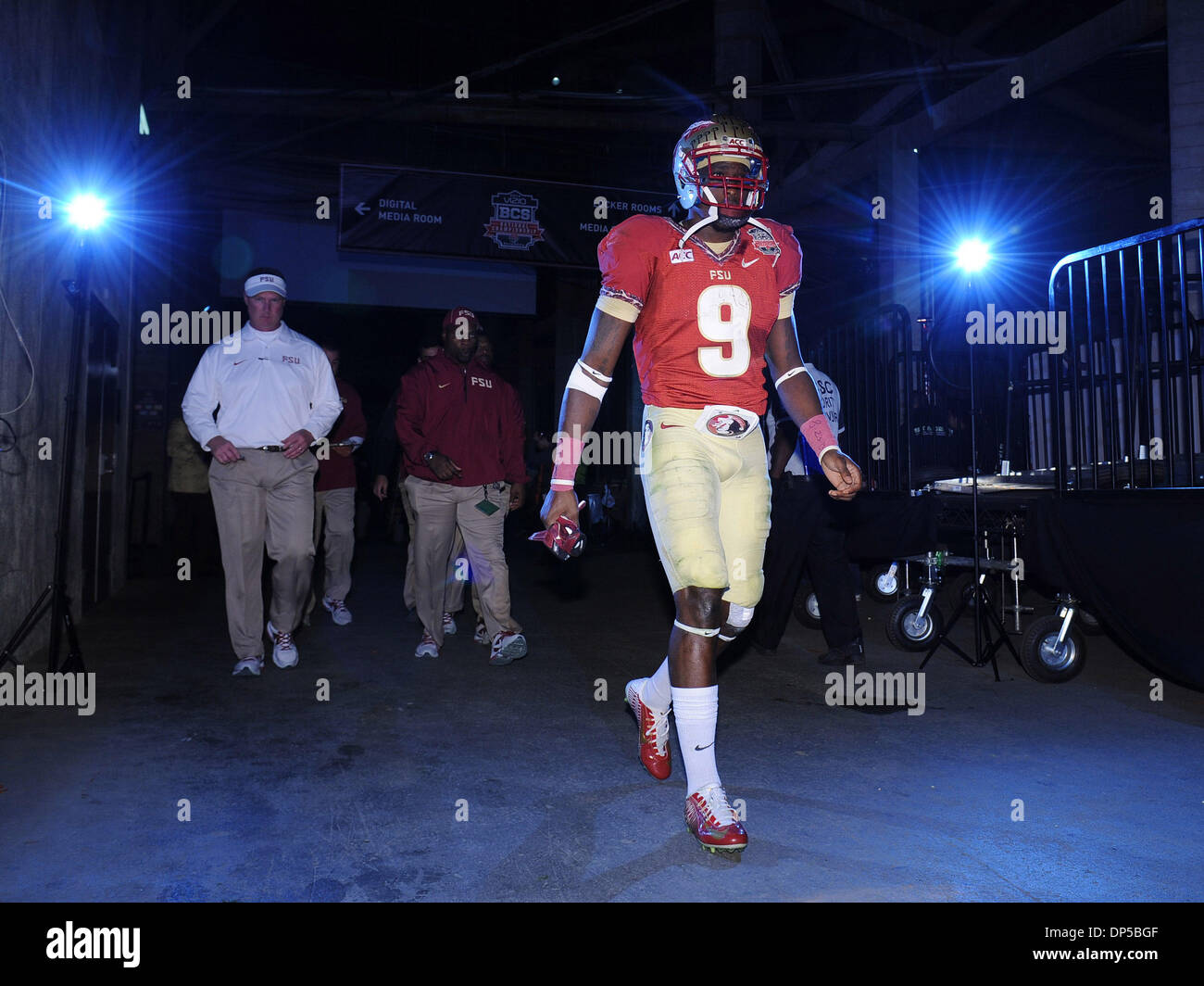 Pasadena, CA, USA . 06th Jan, 2014. Karlos Williams #9 of FSU during ...