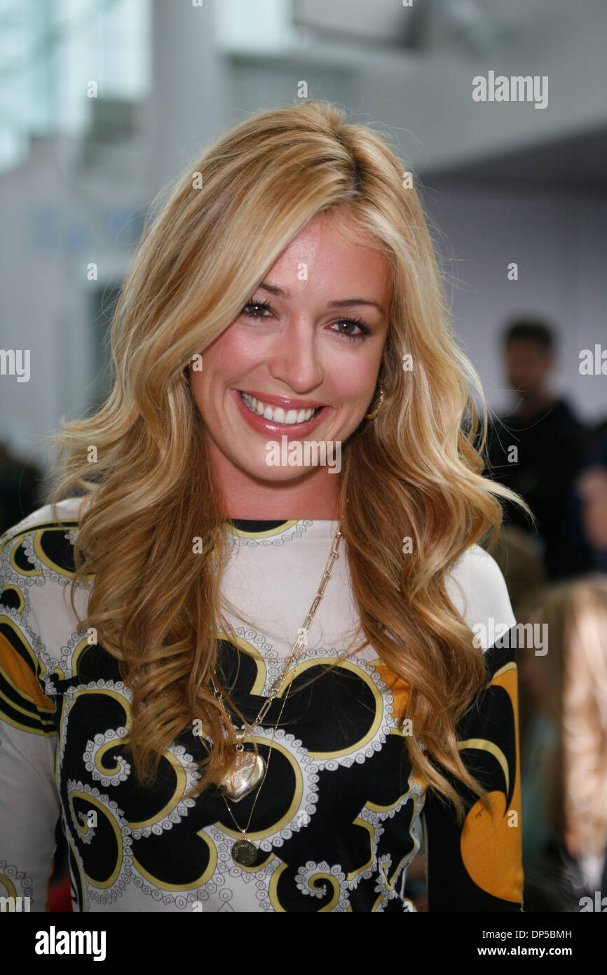 Sep 11, 2006; New York, NY, USA; CAT DEELEY front row at the Matthew ...