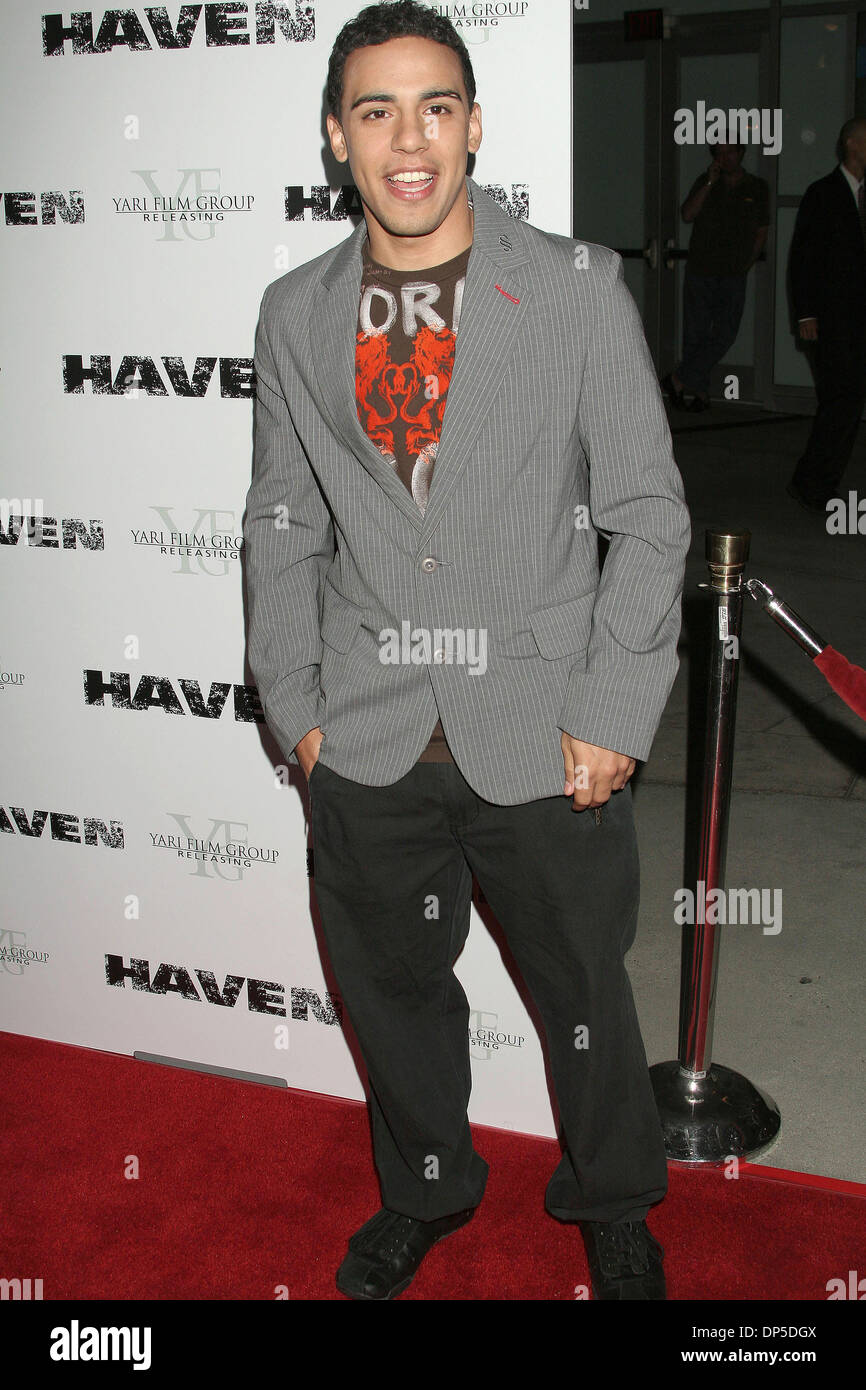 Sep 12, 2006; Los Angeles, CA, USA; Actor VICTOR RASUK at the 'Haven ...