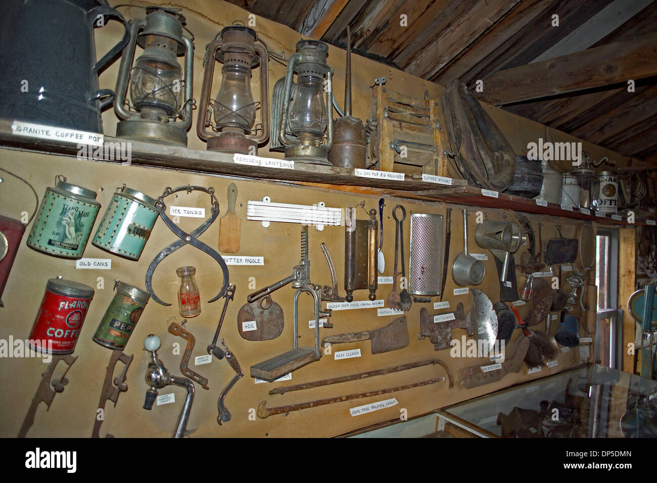 Gold rush era artifacts hi-res stock photography and images - Alamy