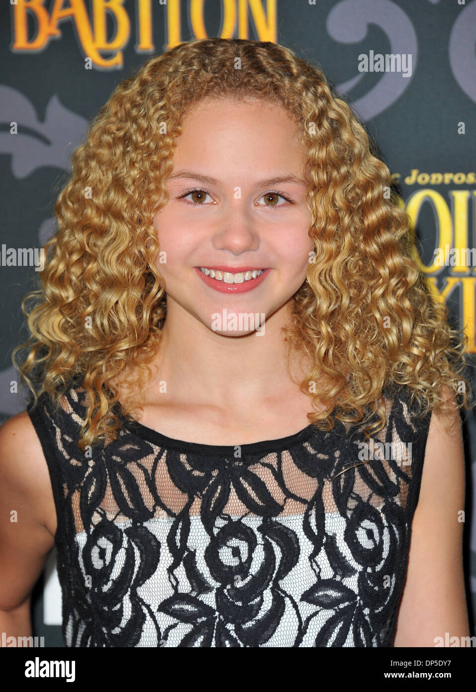 Los Angeles, California, USA. 7th Jan, 2014. Isabella Acres attending ...