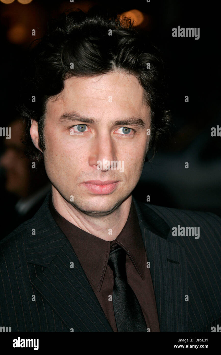 Sep 13, 2006; West Beverly Hills, California, USA; Actor ZACH BRAFF at ...