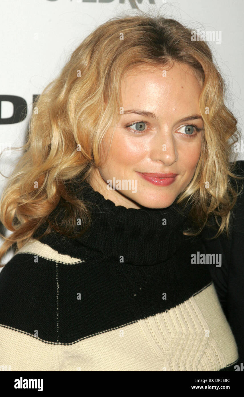 Sep 13, 2006; New York, NY, USA; Actress HEATHER GRAHAM at the arrivals ...