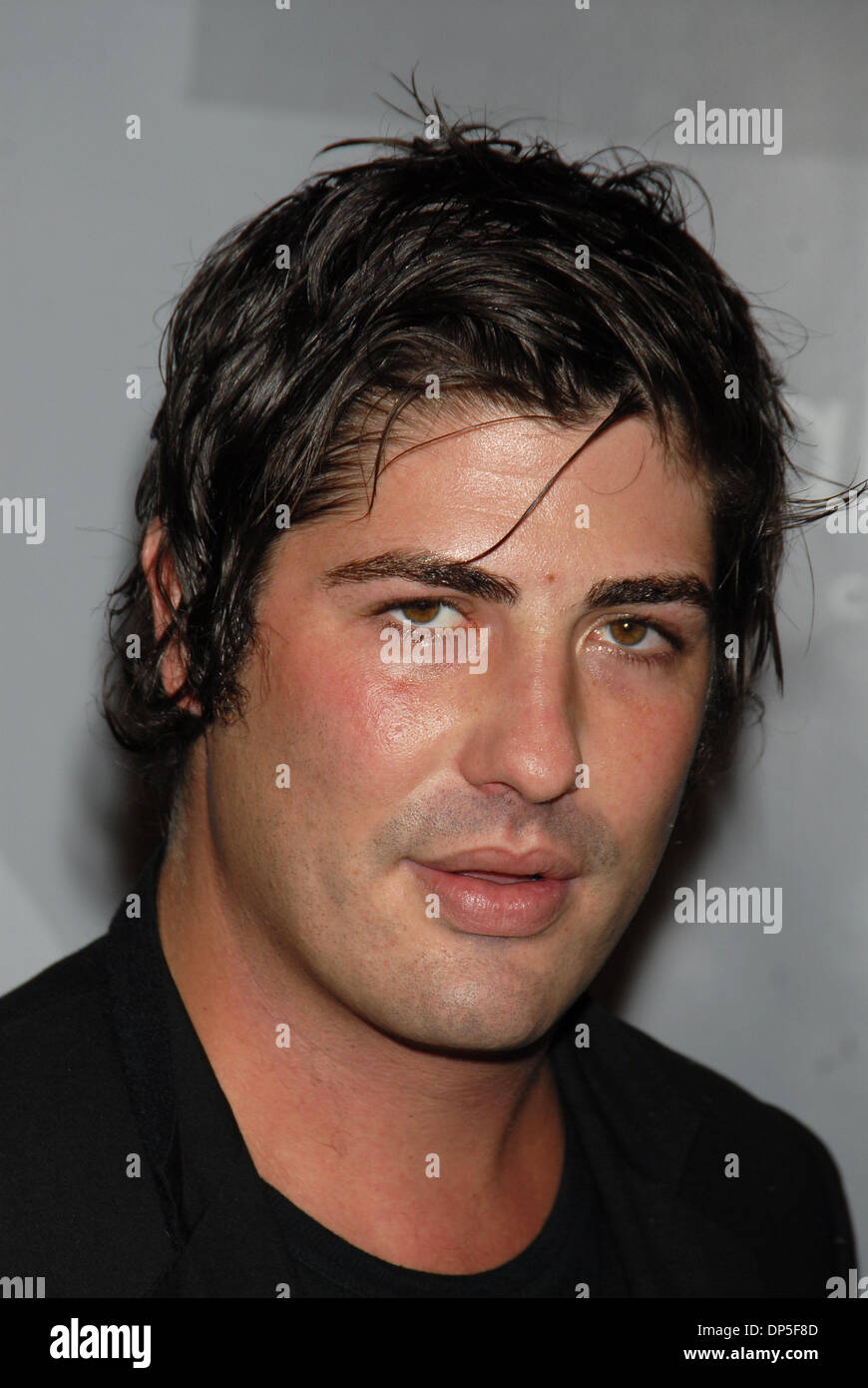 Sep 14, 2006; New York, NY, USA; BRANDON DAVIS at the Calvin Klein ...