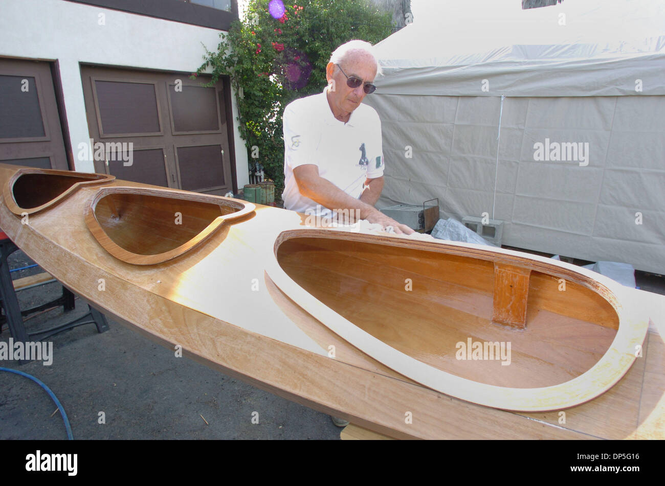 Sep 14, 2006; Valley Center, CA, USA; Stan Rohrer worked on his 3 man ...