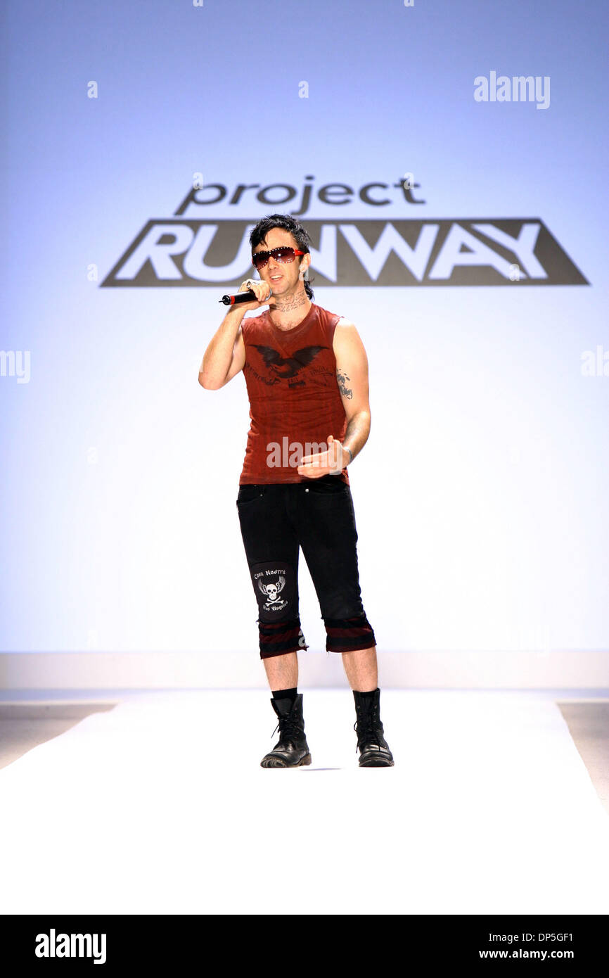 Sep 15, 2006; New York, NY, USA; Finalist JEFFREY SEBELIA introduces ...