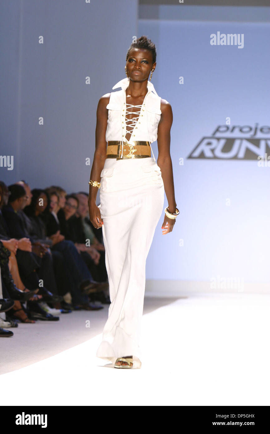 Sep 15, 2006; New York, NY, USA; Finalist Michael Knight's collection ...