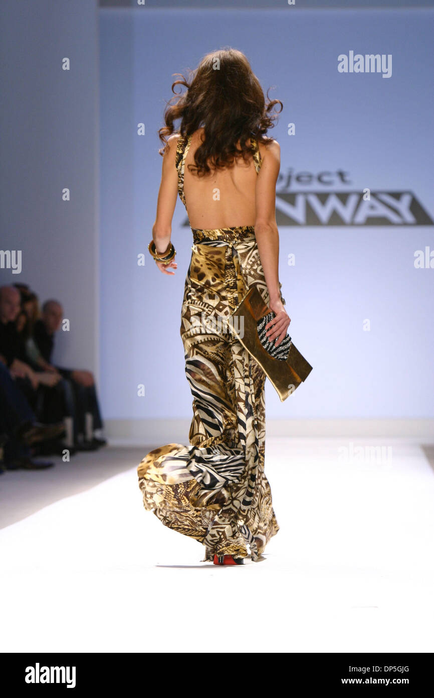 Sep 15, 2006; New York, NY, USA; Finalist Michael Knight's collection ...