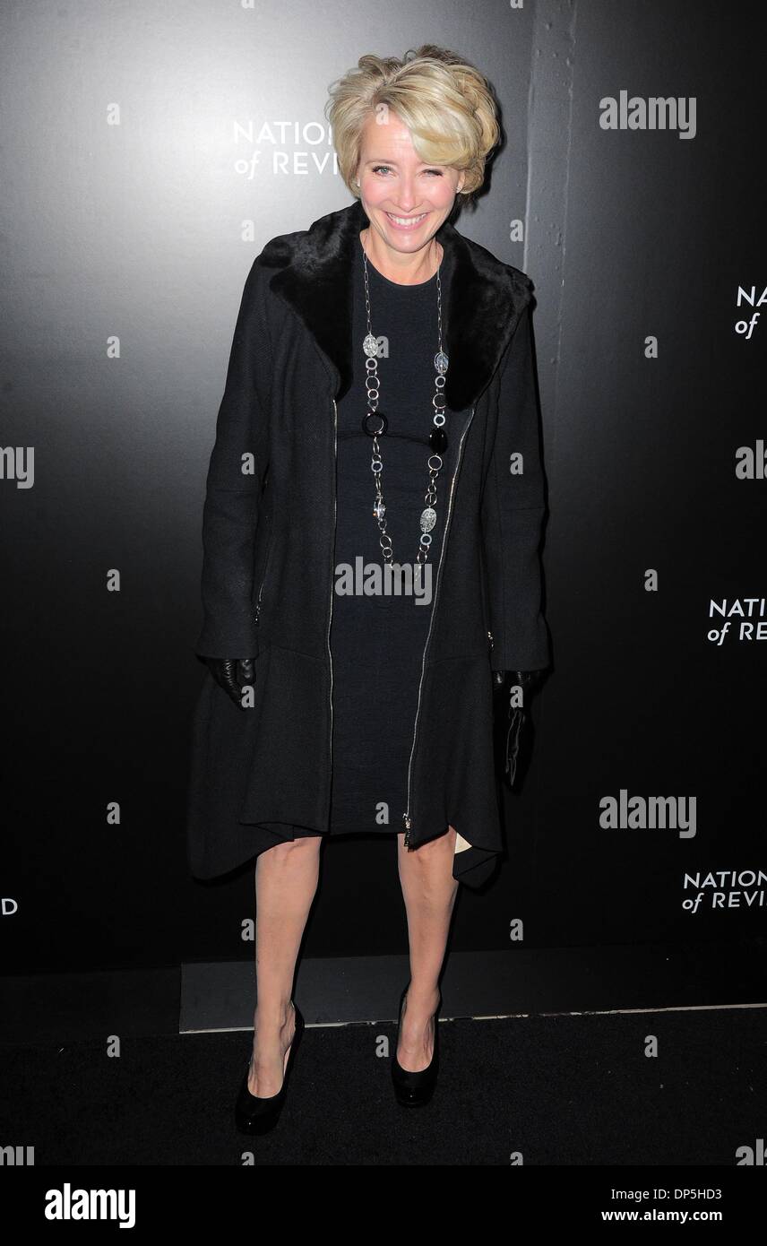 New York, NY, USA. 7th Jan, 2014. Emma Thompson at arrivals for ...