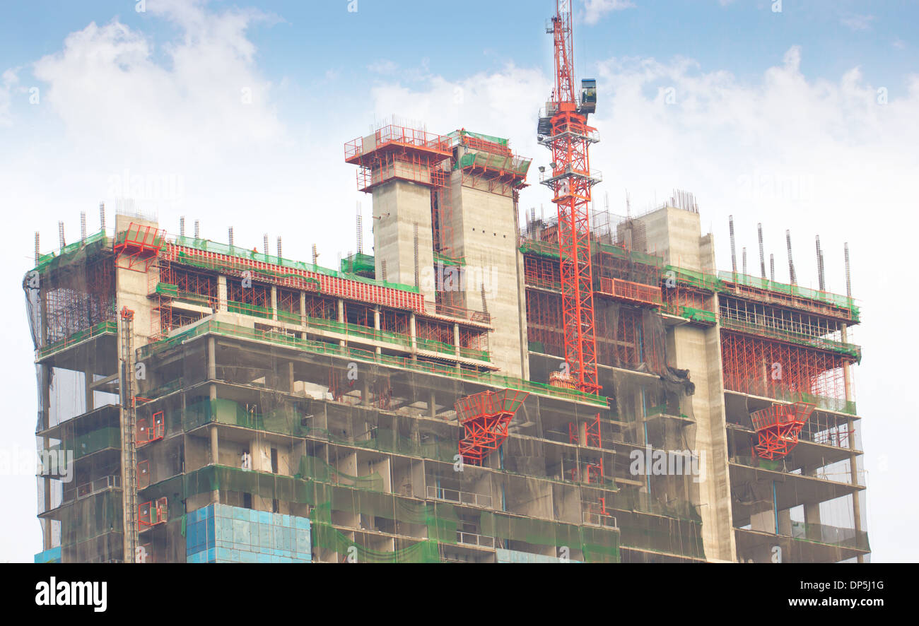 New building construction Stock Photo - Alamy