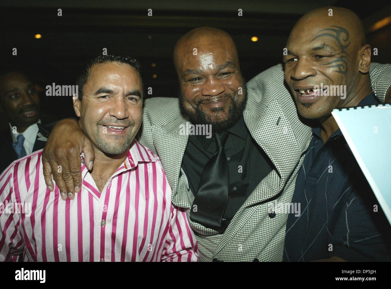 Sep 16, 2006; Las Vegas, NV, USA; Former Champ JEFF FENECH (L) former ...