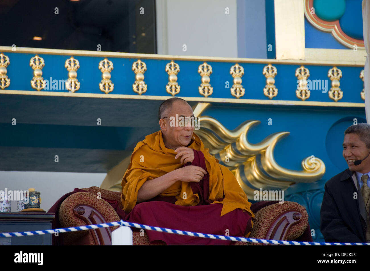Sep 17, 2006; Red Feather Lakes, CO, USA; The DALAI LAMA at The Great ...