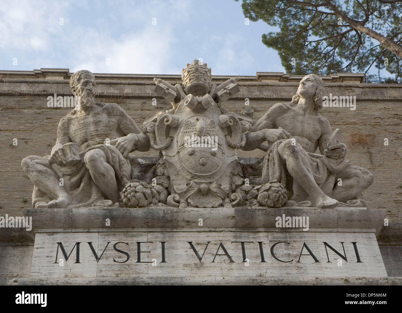 Sep 19, 2006; Rome, Vatican, ITALY; The entrance sign for the Vatican ...