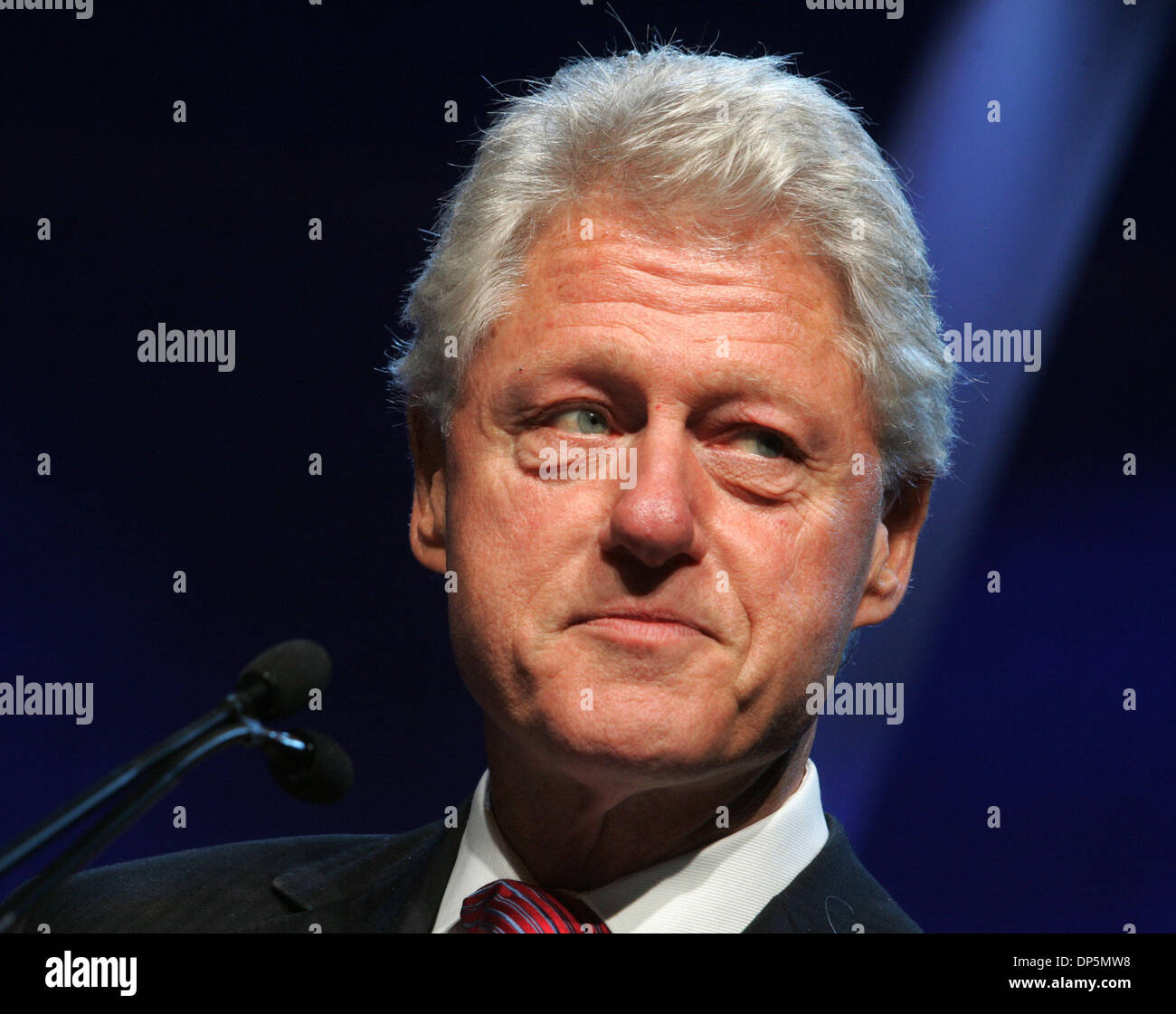 Sep 20, 2006; New York, NY, USA; 42nd President of the United States ...